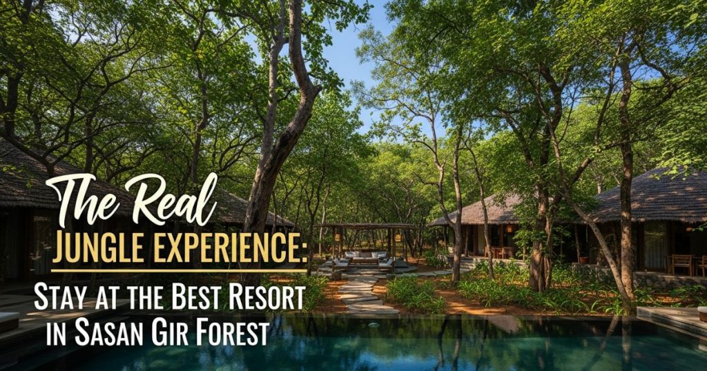 Real Jungle Stay at the Best Resort in Sasan Gir Forest